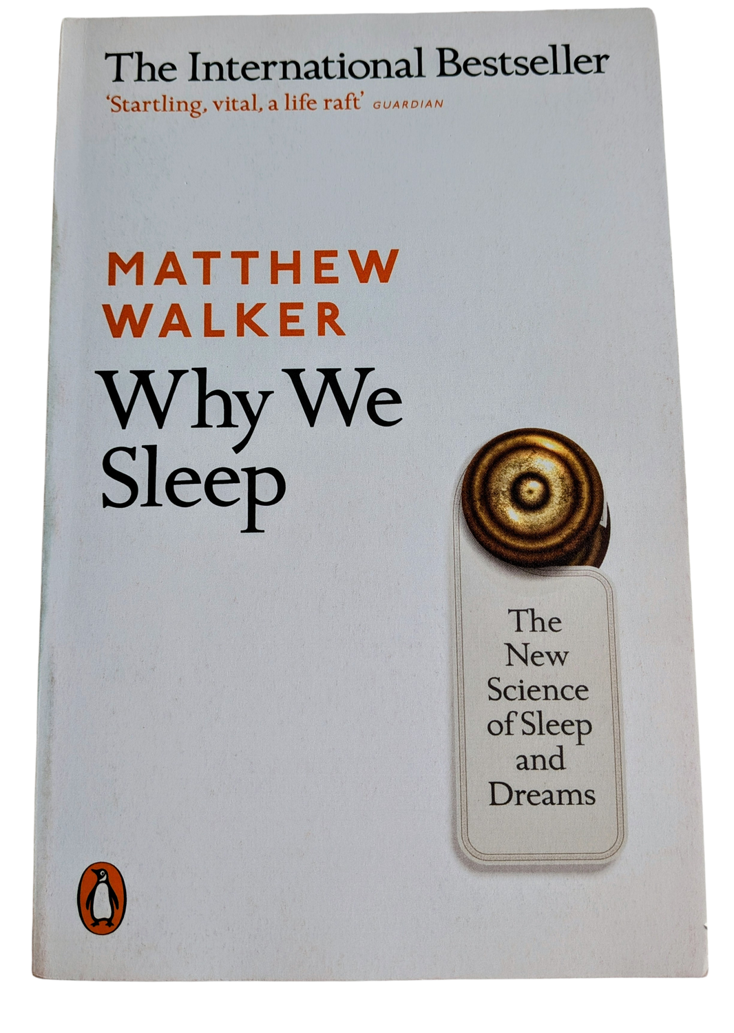 'Why We Sleep' Book by Matthew Walker – JIMJAMS